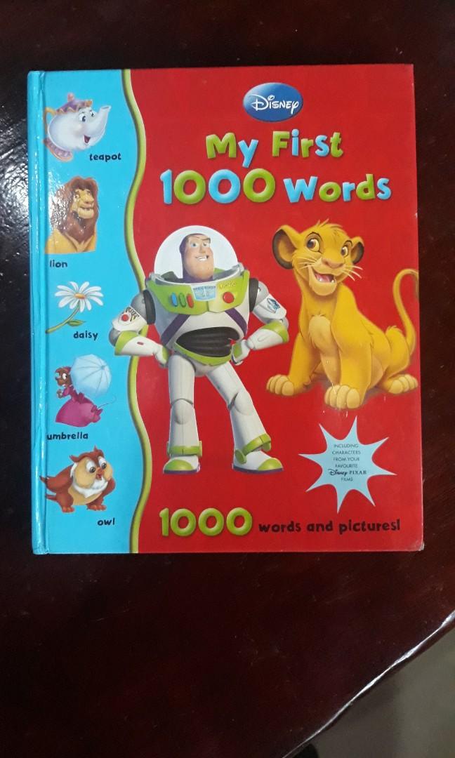 Disney: My first 1000 words, Hobbies & Toys, Books & Magazines ...