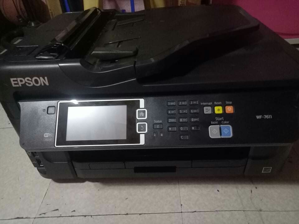 EPSON WF 7611 PRINTER, Computers & Tech, Printers, Scanners & Copiers ...
