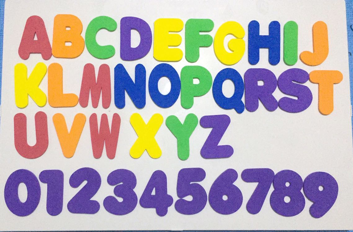 Foam Alphabets and Numbers, Babies & Kids, Infant Playtime on Carousell