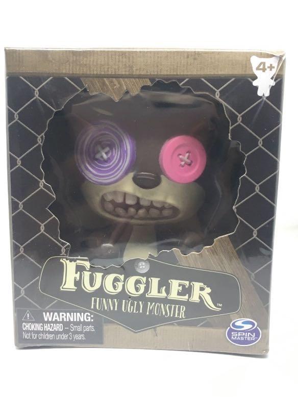 Fuggler Funny Ugly Monster Vinyl Collectible Mini Figure - DARK BROWN ...