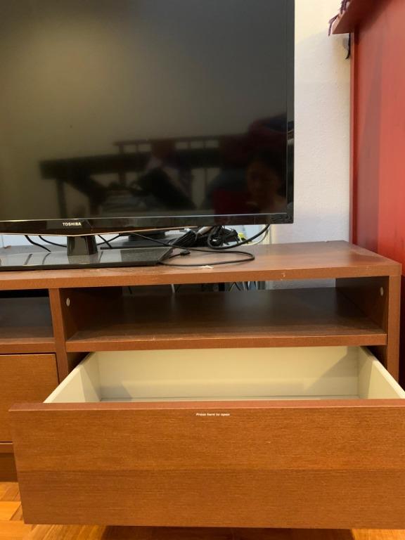 Ikea TV rack, Furniture & Home Living, Furniture, Shelves, Cabinets ...