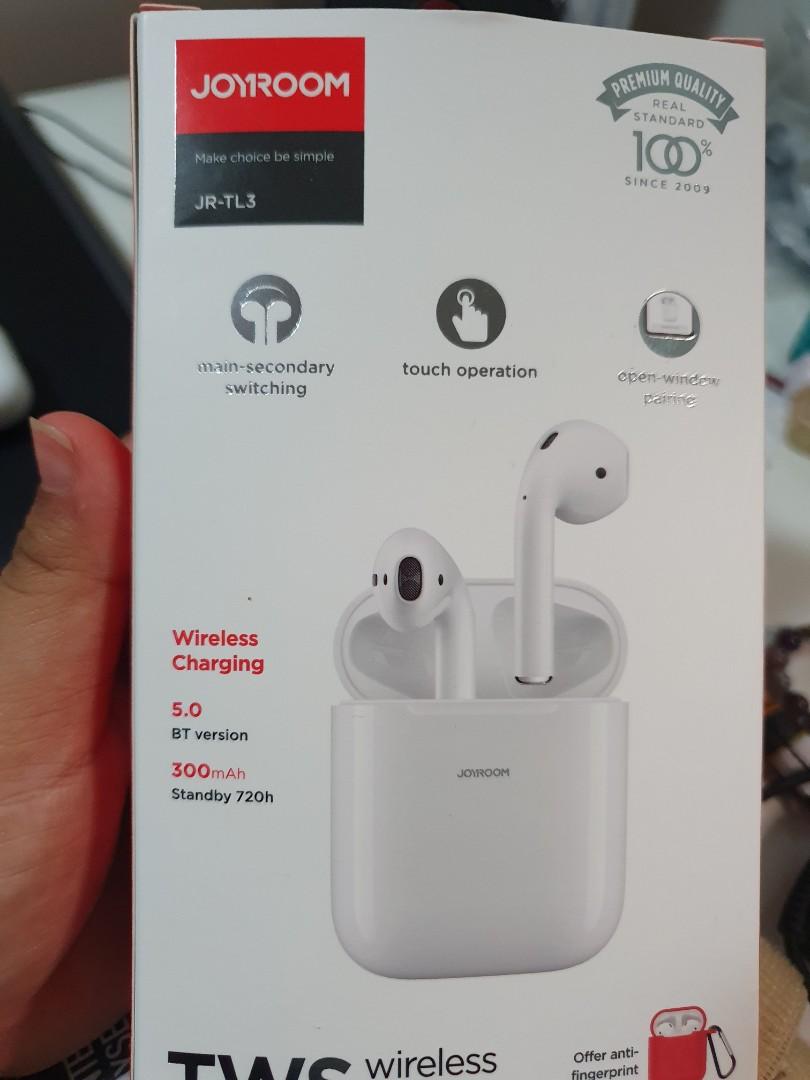 JoyRoom earpods wireless headset, Audio, Earphones on Carousell