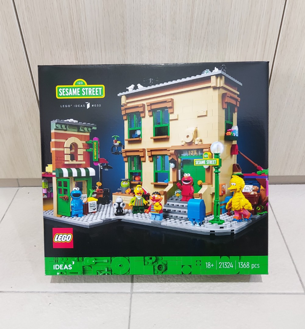Lego 21324 Sesame Street Ideas big bird Elmo Bert Ernie IDEAS - brand ...