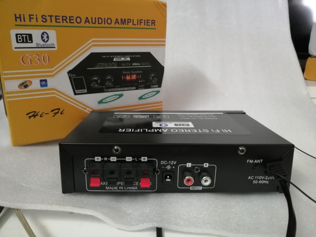 Mini Hi-Fi STEREO AUDIO AMPLIFIER, Audio, Other Audio Equipment on ...