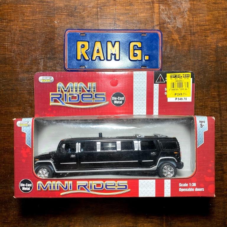 Mini Rides Hummer Limousine Die Cast Car, Hobbies & Toys, Toys & Games ...