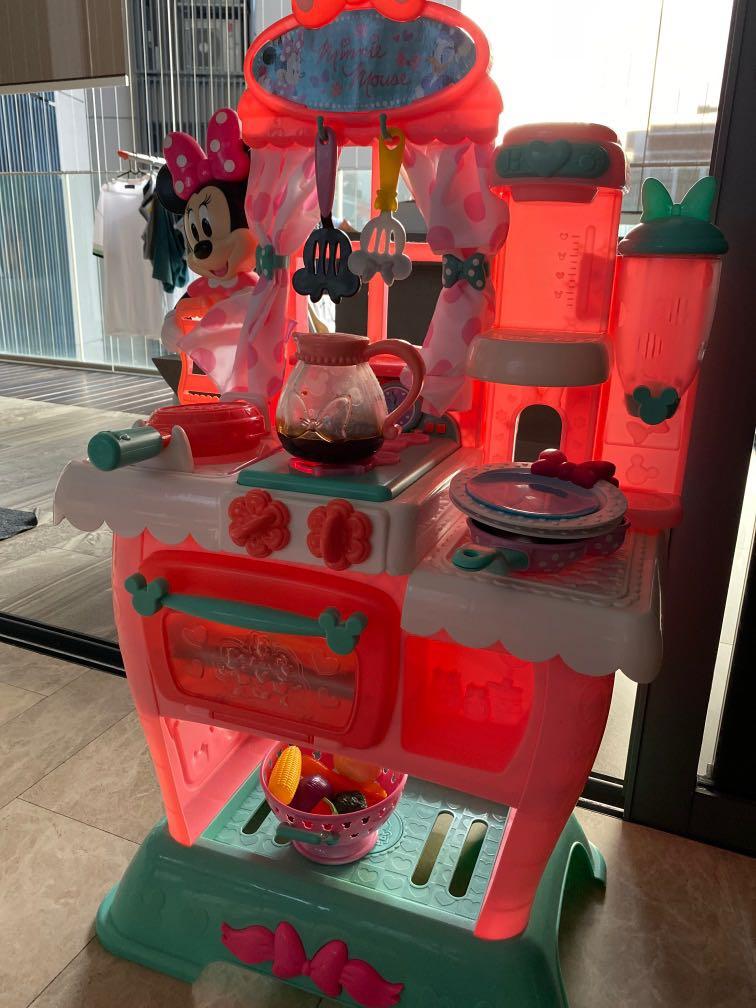 Minnie Mouse cooking set, Hobbies & Toys, Toys & Games on Carousell