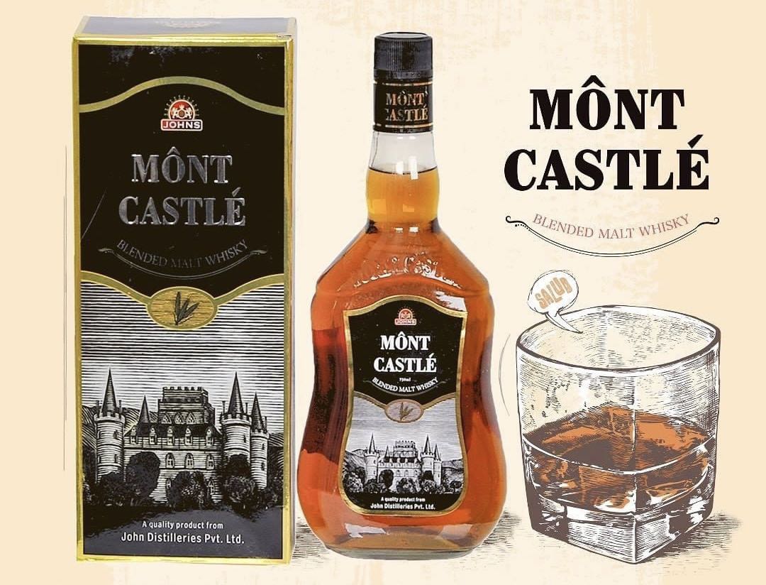 Mont Castle Whisky, Food & Drinks, Alcoholic Beverages on Carousell