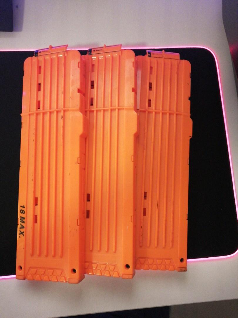 Nerf Magazine 18 Mag, Hobbies & Toys, Toys & Games on Carousell
