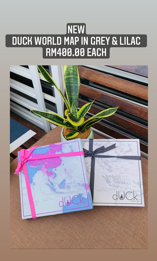 Original Duck World Map, Women's Fashion, Muslimah Fashion, Hijabs on ...