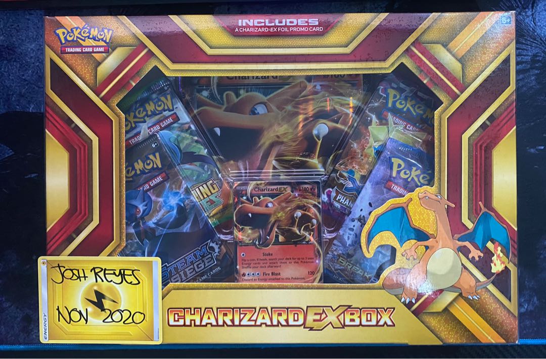 Pokemon Charizard EX Box, Hobbies & Toys, Toys & Games on Carousell