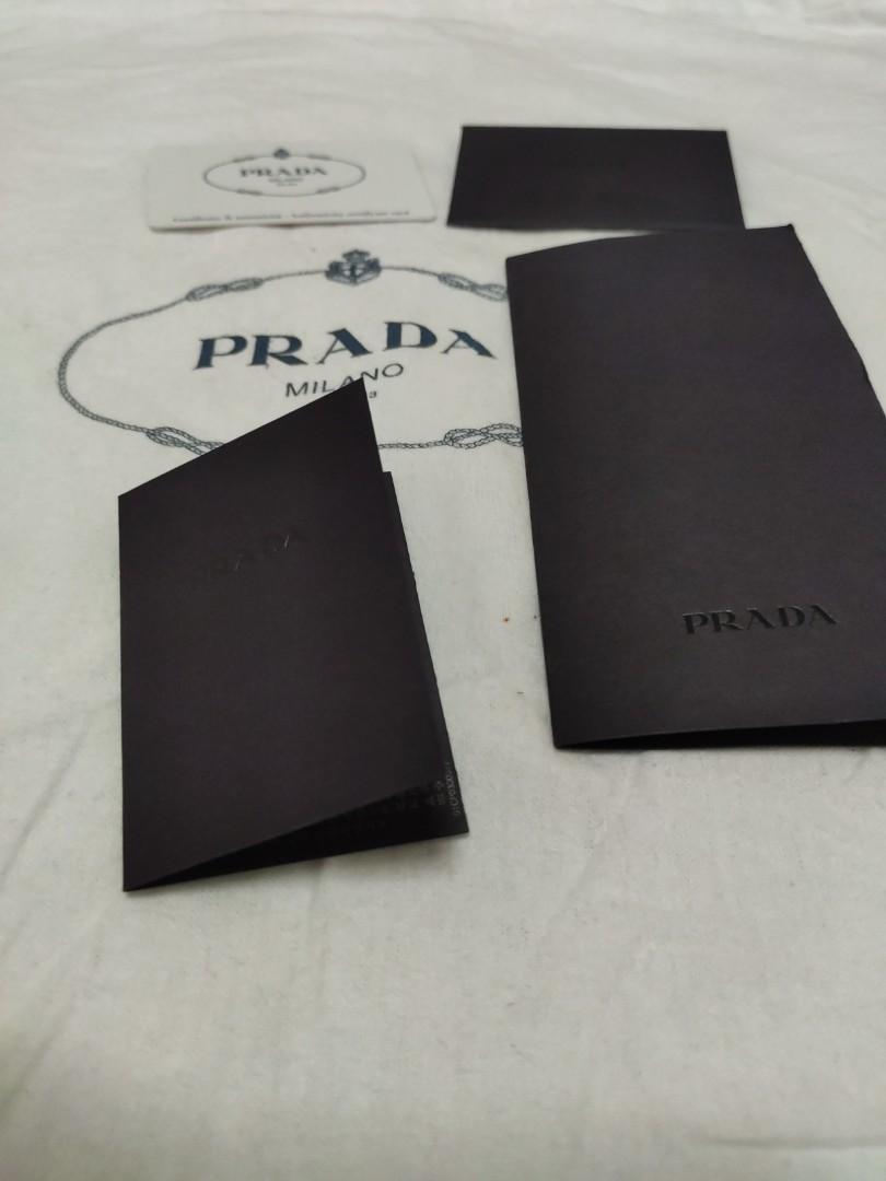 prada packaging bag