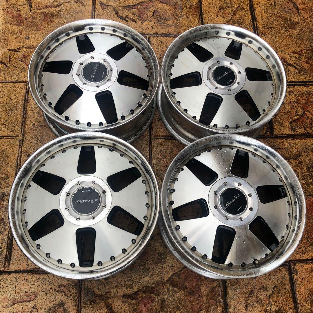 Rim Original Work Euroline Type N 17, Auto Accessories on Carousell