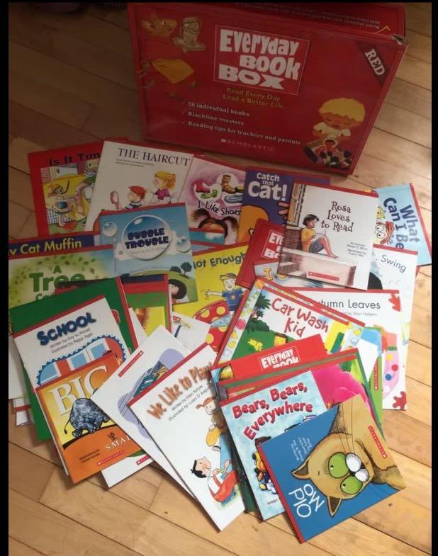 Scholastic Everyday Book Box Children Readers Scholastic Clifford ...