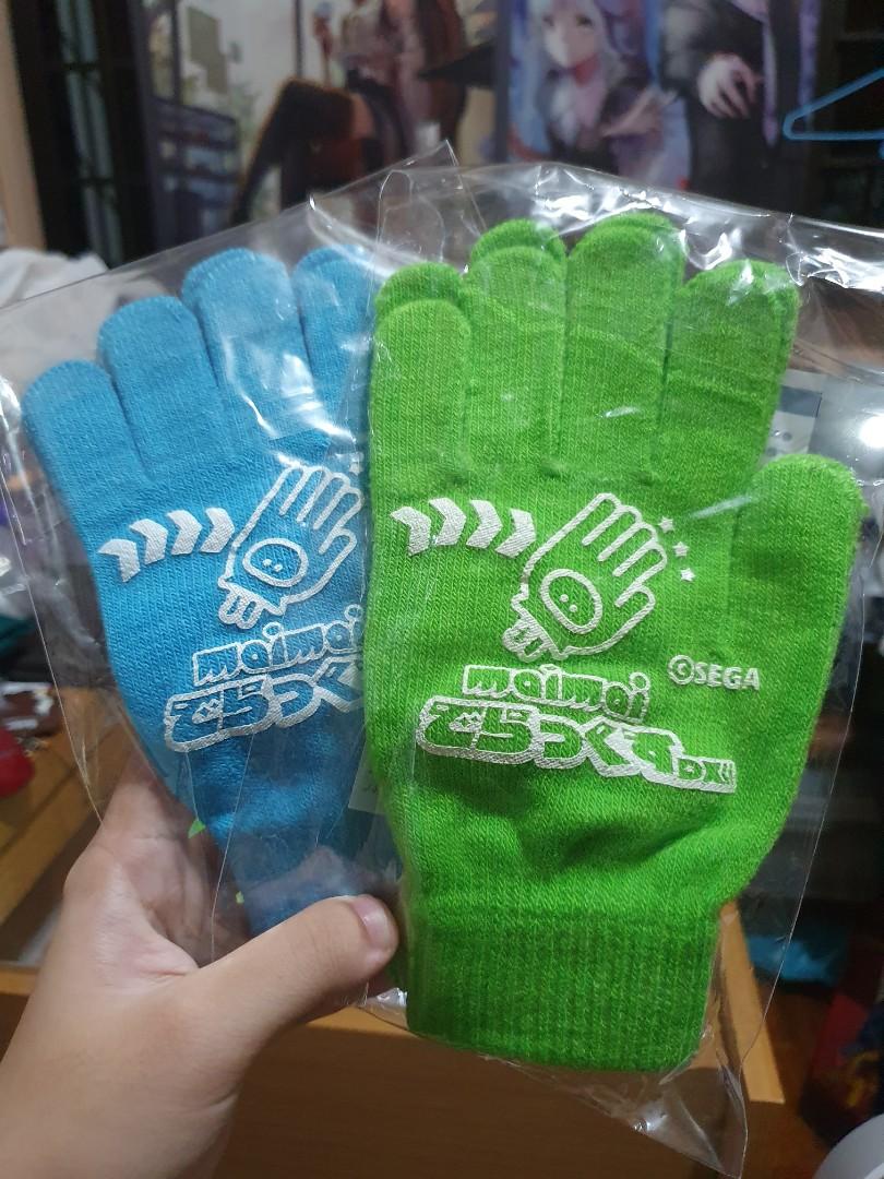 [2 GREENS LEFT] SEGA Maimai DX gloves (can use for Chunithm also) Additional Tags:(banapassport ...