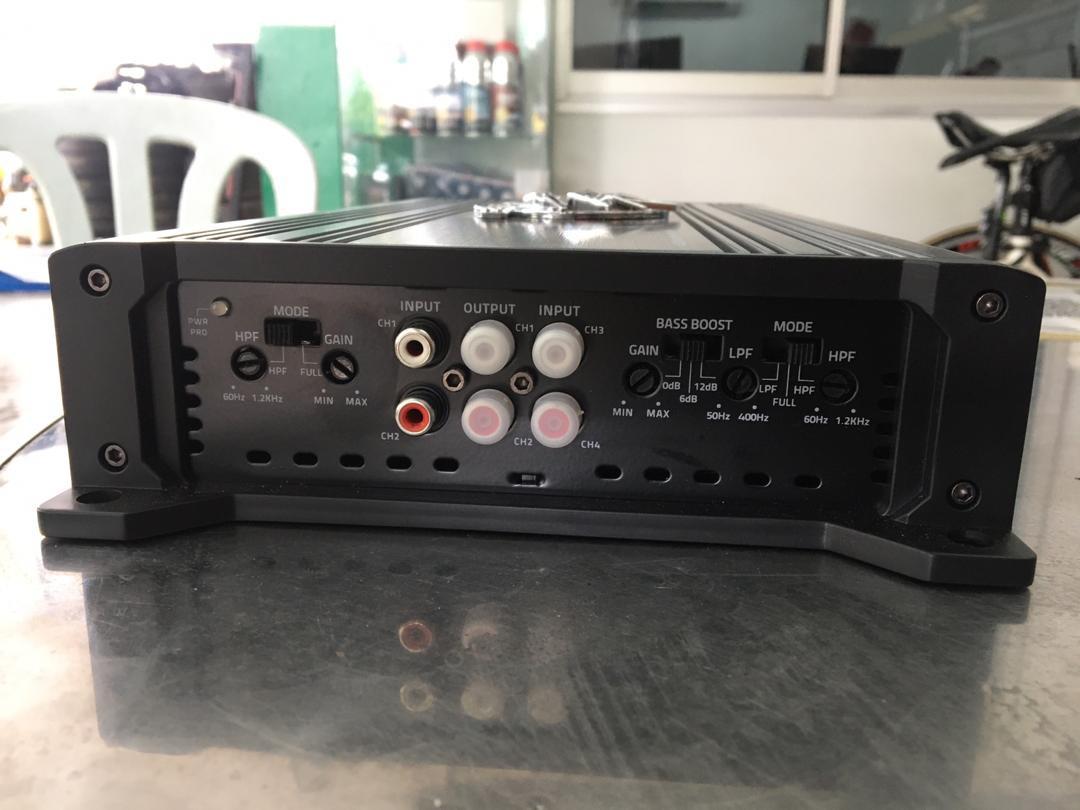 Car Audio Amplifier DS18 SMD-500.4AB 2000W Class AB 4-Channel Amplifier ...