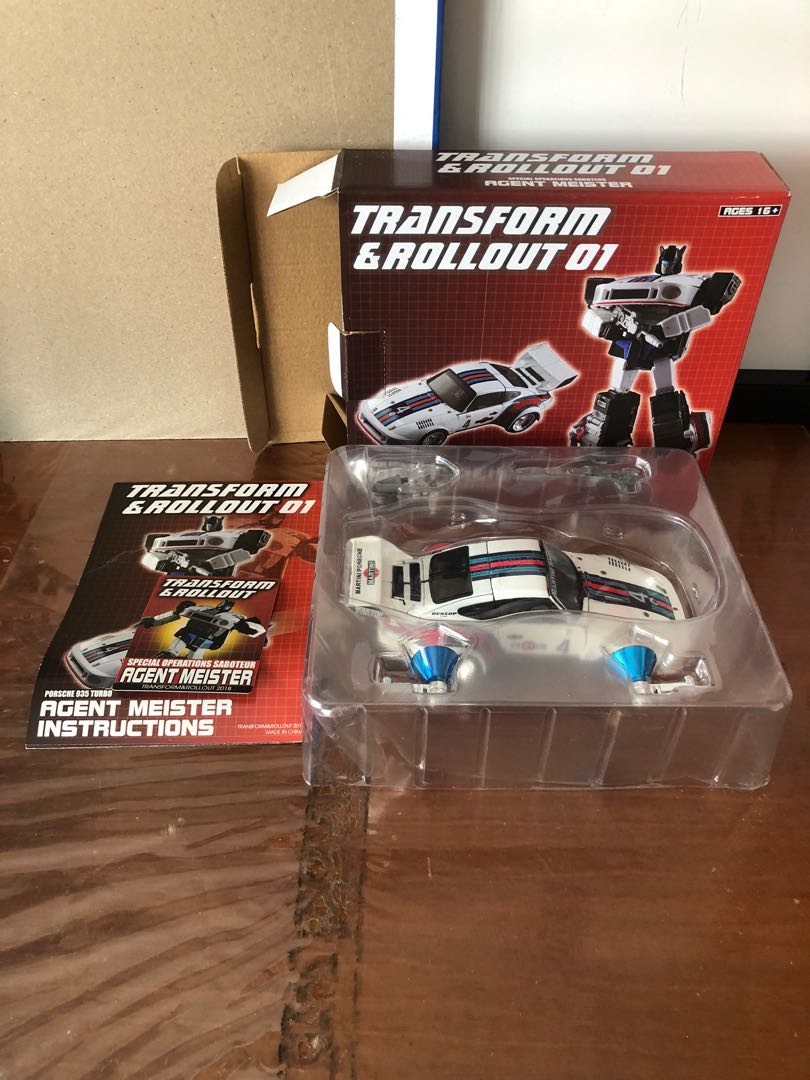 Transformers G1 Masterpiece Transform & Rollout 01 Agent Meister Jazz ...