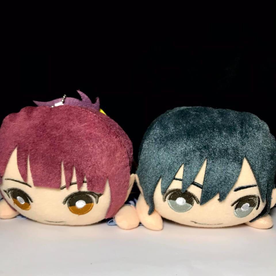 Uchiage Hanabi Firework Nazuna Oikawa & Shimada Norimichi plush h:3”-3. ...