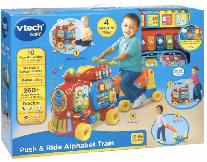 vtech push and ride alphabet train, Babies & Kids, Infant Playtime on ...