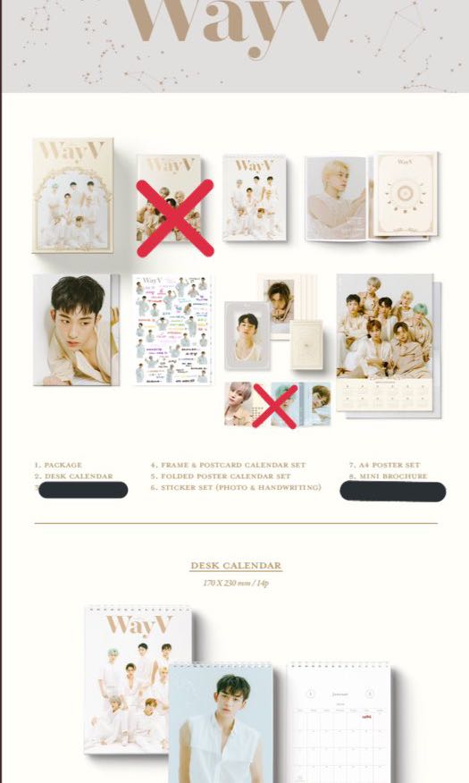 WAYV SEASON GREETINGS TINGI // Tags : wayv poster photocard nct dream u ...