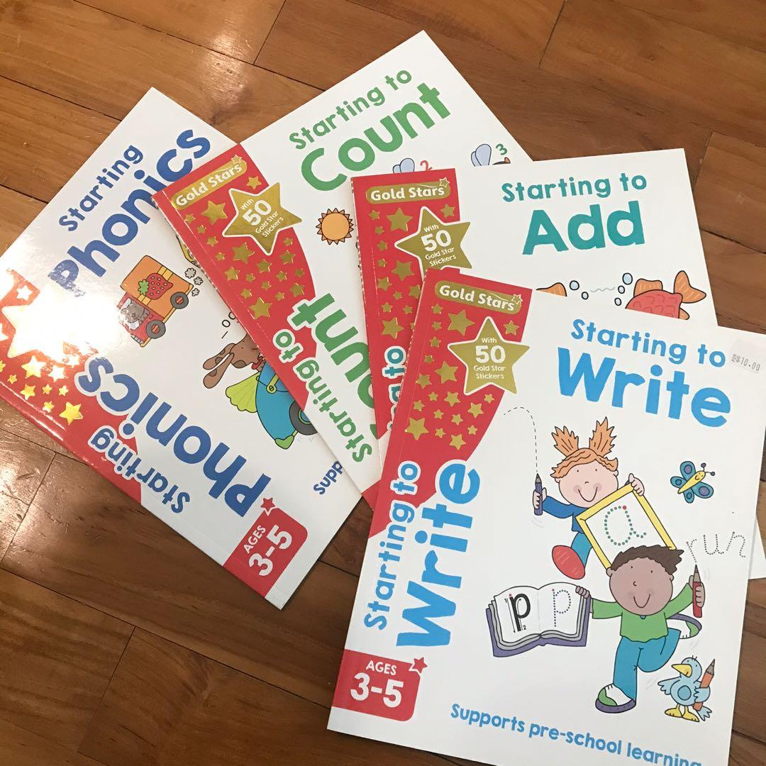 Phonics Writing Counting Adding Books for kindergarten kids, Hobbies ...