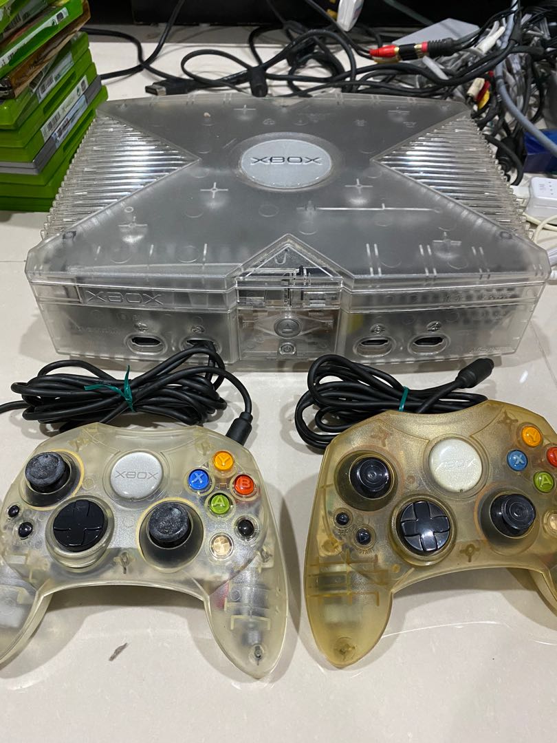 Xbox 1st Gen (White ) Limited Edition, Video Gaming, Video Game ...