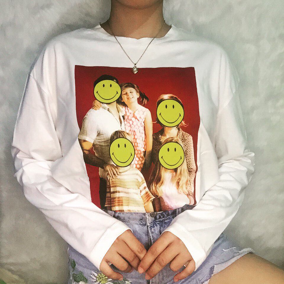 Zara Smiley Originals, Women's Fashion, Tops, Others Tops on Carousell