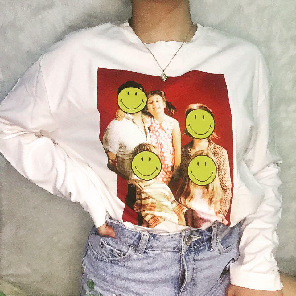 Zara Smiley Originals, Women's Fashion, Tops, Others Tops on Carousell