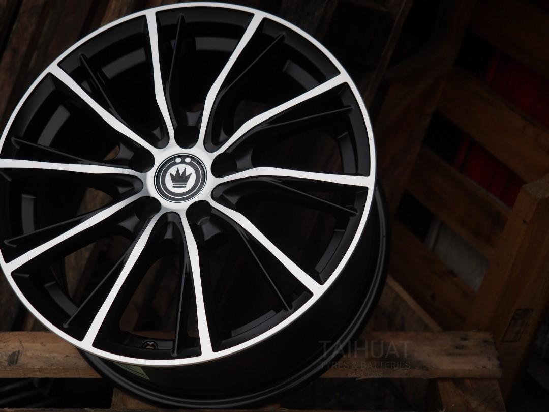 16" Konig Impression 5x100 5x114.3 rims, Car Accessories, Tyres & Rims ...