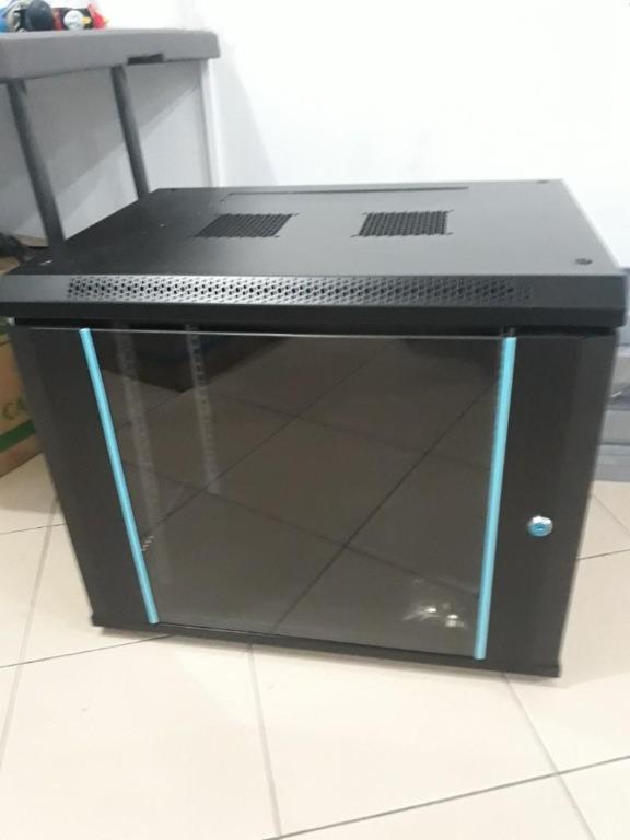 9U Wall Mounted Data Cabinet, Furniture & Home Living, Security & Locks ...