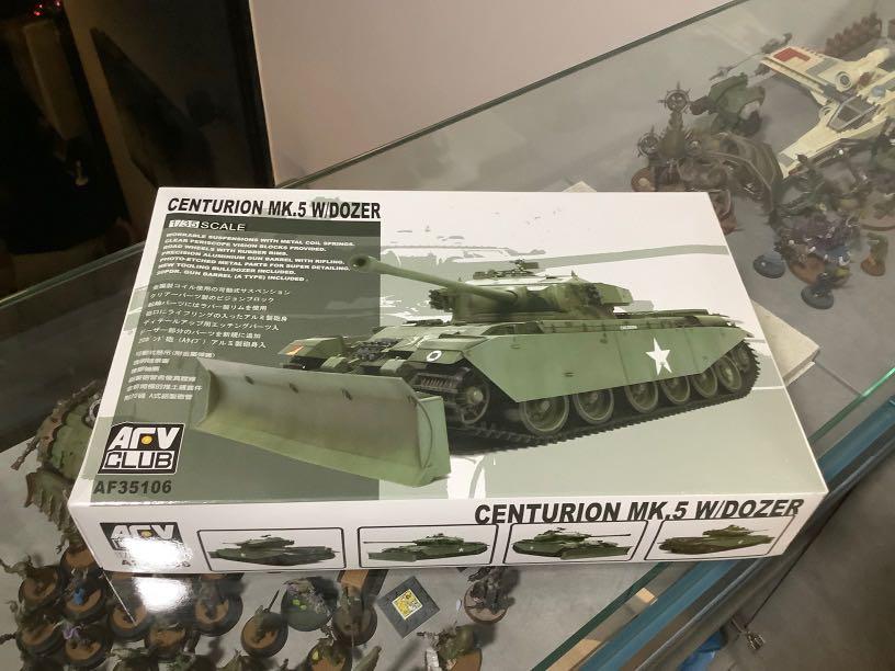 Afv club Centurion mk 5 with dozer 1/35 scale model, Hobbies & Toys ...