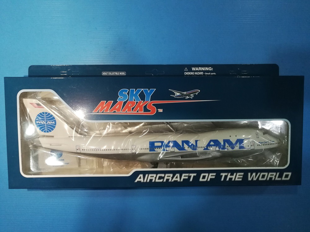 Aircraft Model Boeing 747-100 Pan Am Vintage Retro Classic Airlines ...