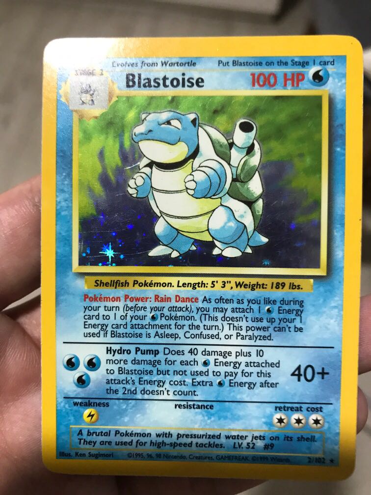 Blastoise Base Set PSA Gradable, Hobbies & Toys, Toys & Games on Carousell