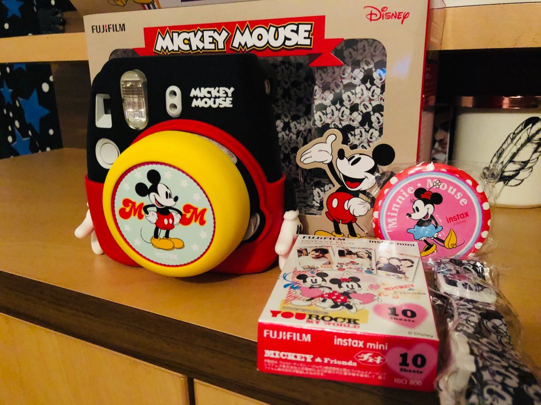 (Limited Edition) Brand New Mickey Mouse Instax Mini, Photography ...