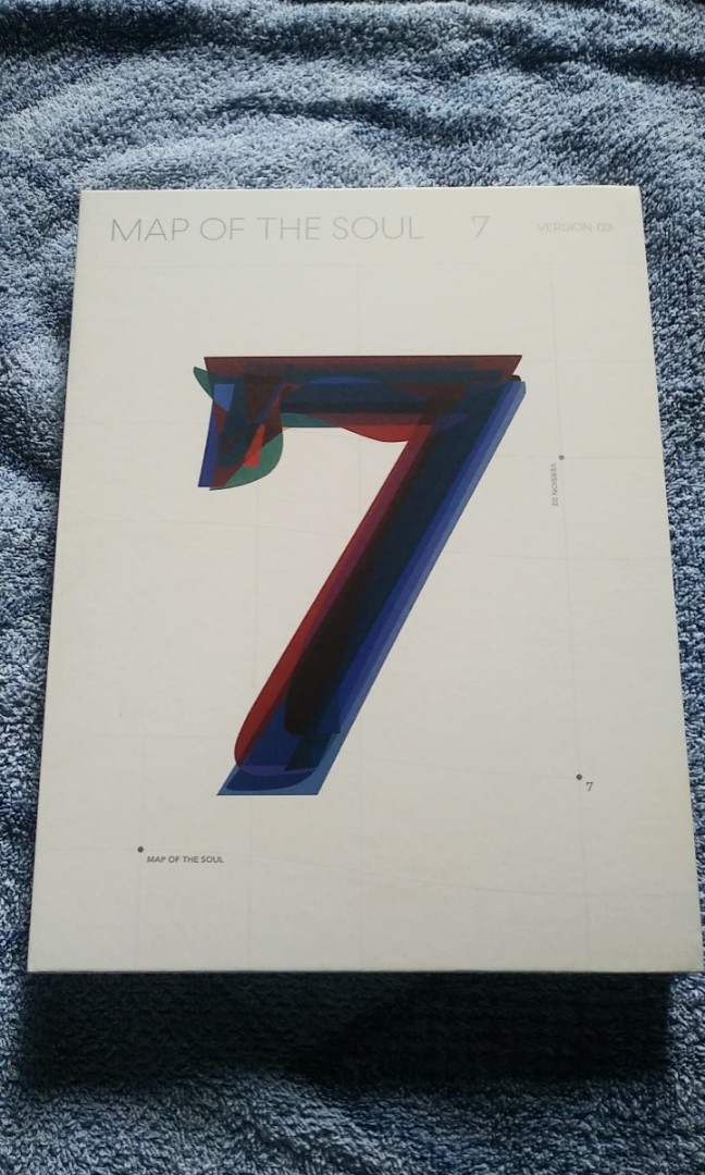 BTS Map of the soul (MOTS) : 7 ALBUM Version 3 Complete inclusions ...