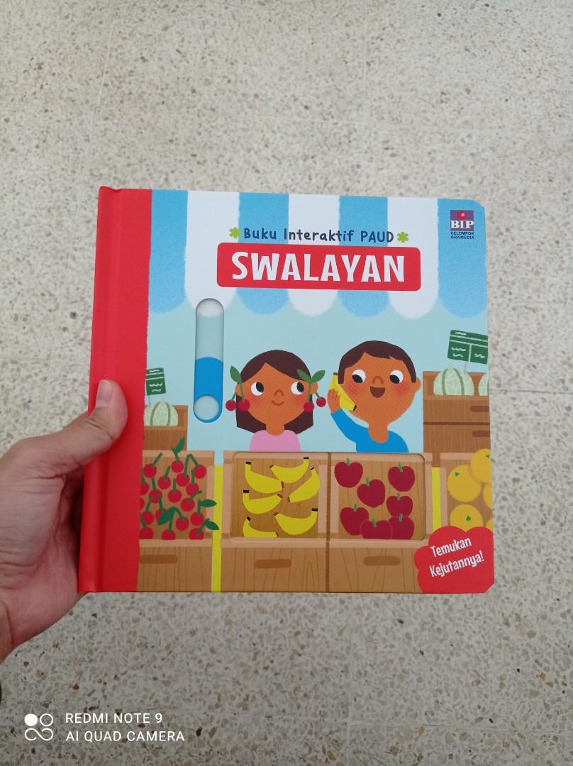 Buku Interaktif Paud Swalayan, Buku & Alat Tulis, Buku Anak-Anak di ...