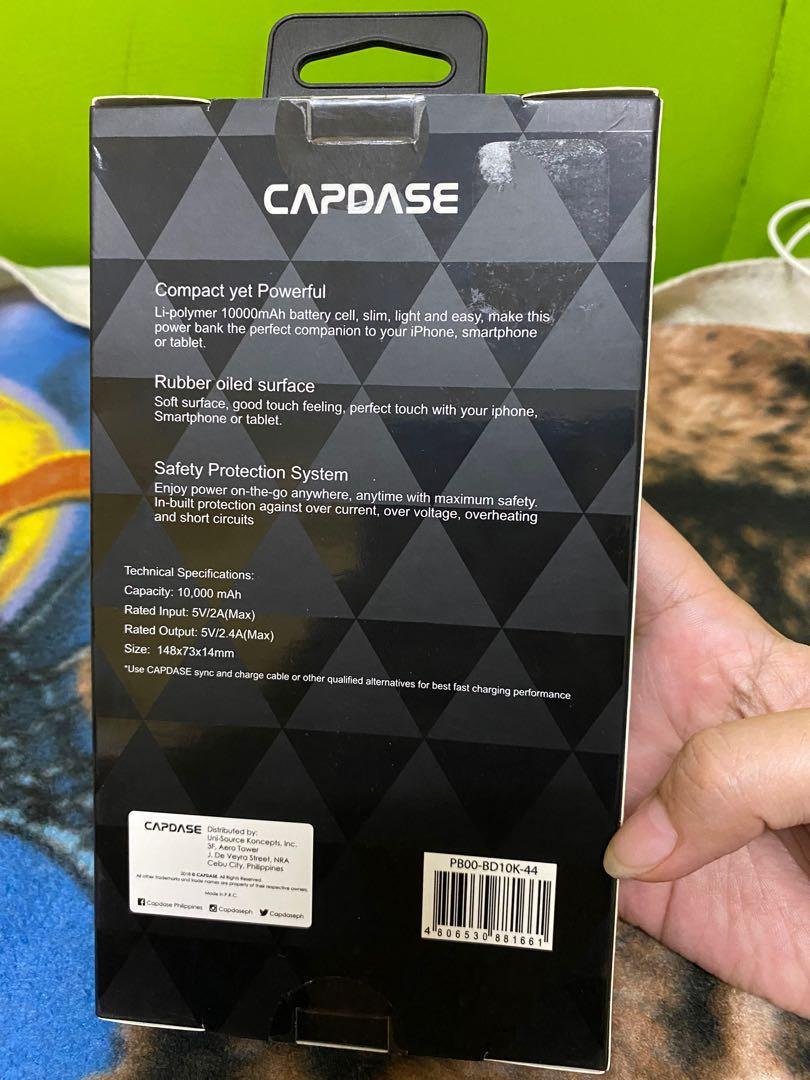 Capdase Bolt X 10,000 Mah Power Banl, Mobile Phones & Gadgets, Mobile ...