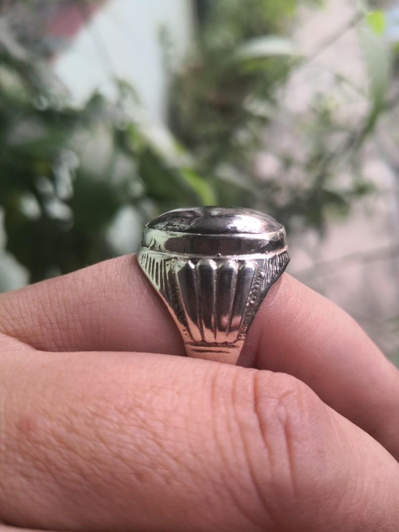 Cincin Besi Meteor @ Meteorite @ Tahi Bintang, Men's Fashion, Muslim ...