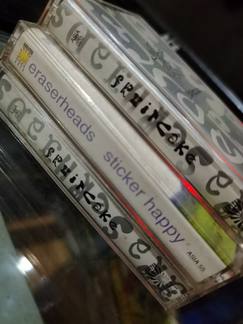 Eraserheads fruitcake and sticker happy. Cassette tapes, Hobbies & Toys ...