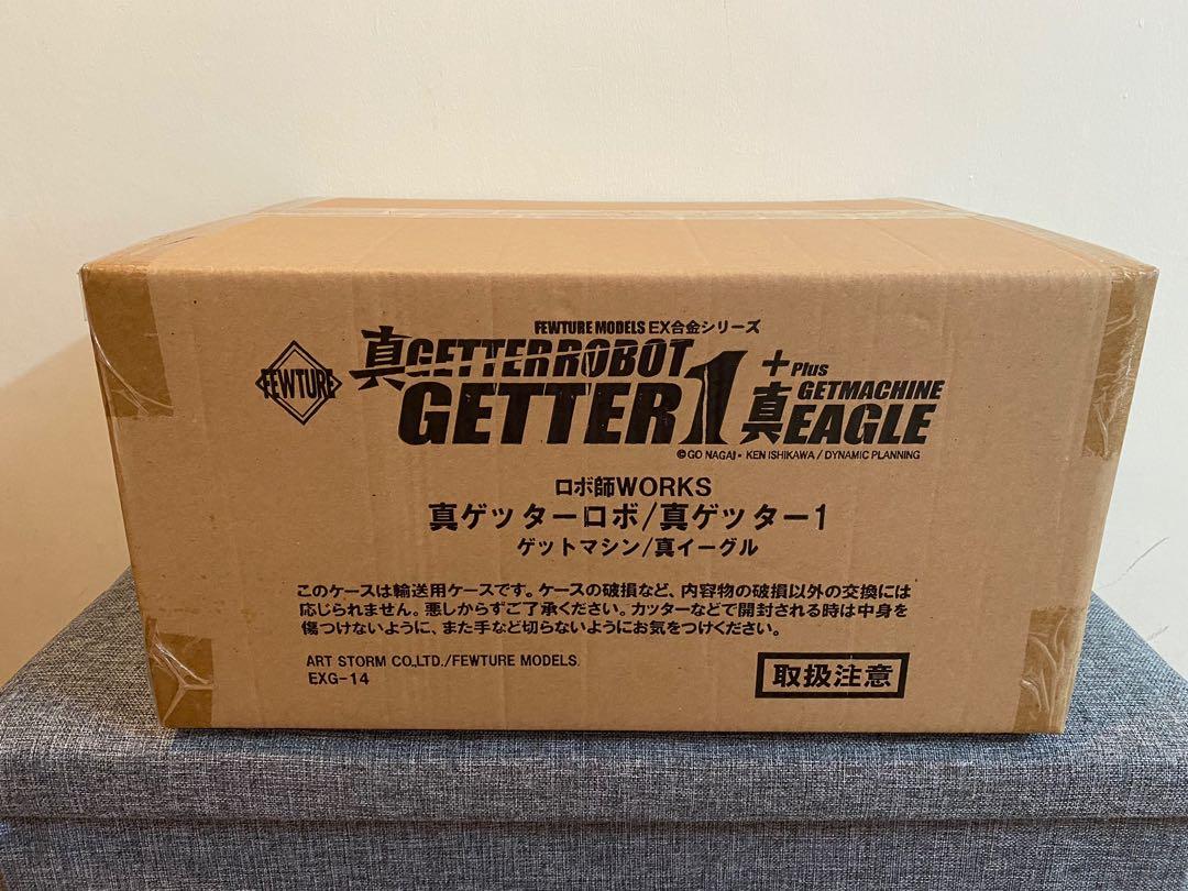 Fewture EX Gokin EXG-14 Getter Robot Shin Getter 1 + Get Machine Eagle ...