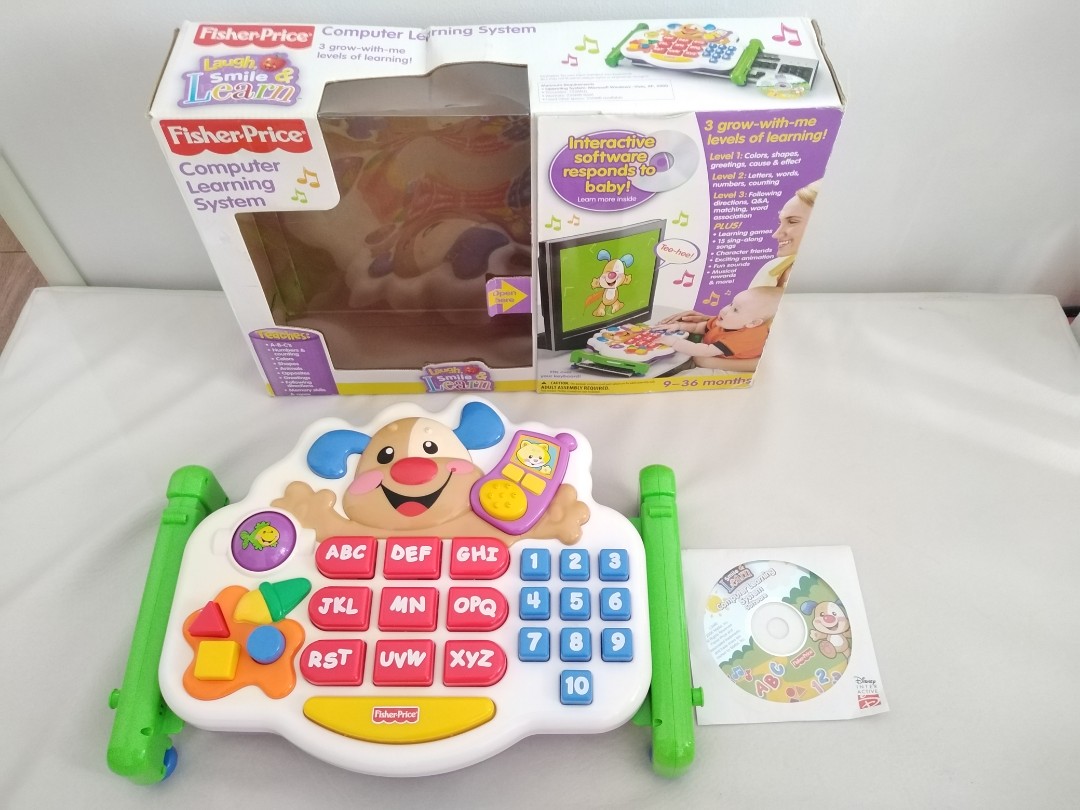Fisher Price Computer Learning System Baby Kids Toy, Babies & Kids ...