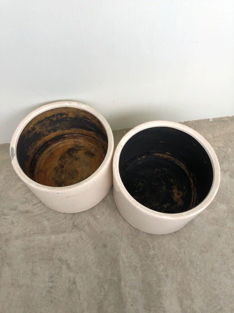 Flower Pots-Without Drainage Hole (For Artifical Plant), Furniture ...