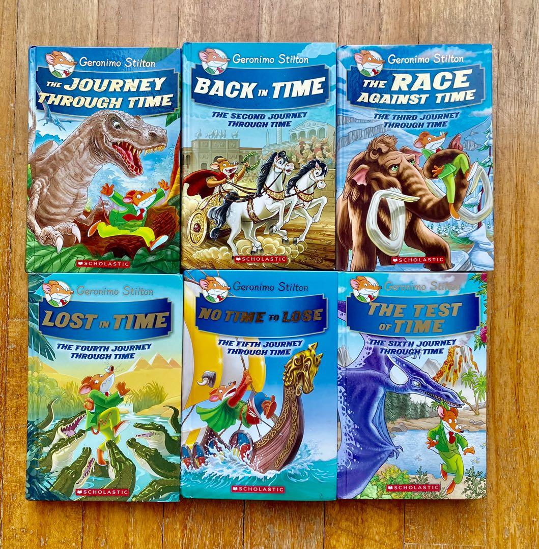 Geronimo Stilton Books in a set of 9 (Journey through time and The ...