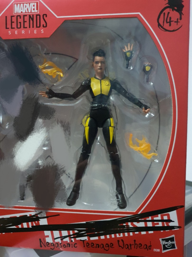 Hasbro Marvel Legends Series X-Men 6-inch Collectible Negasonic Teenage ...