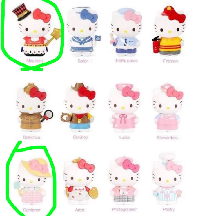 Hello Kitty Career Popmart, Hobbies & Toys, Toys & Games on Carousell