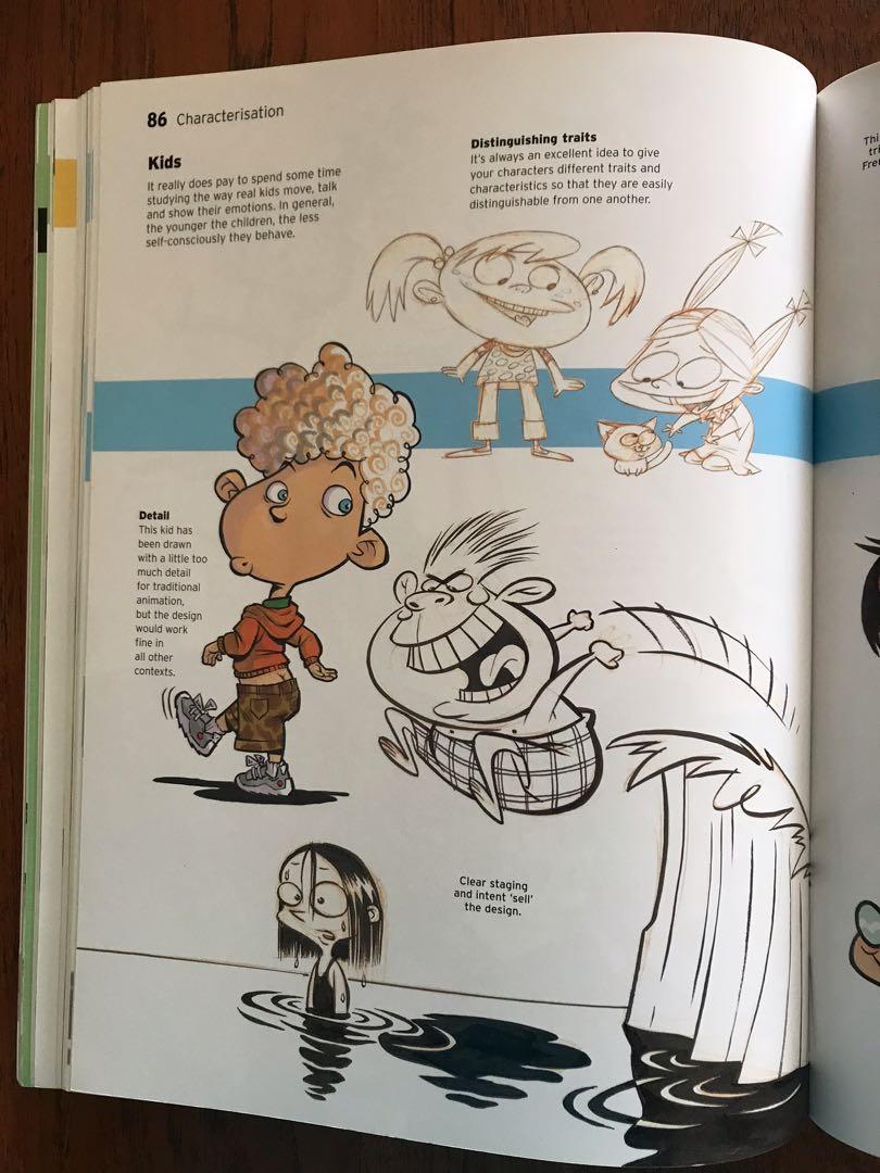 How To Draw And Paint Crazy Cartoon Characters Books Stationery