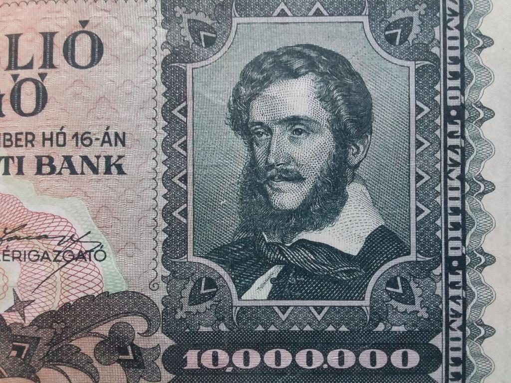 Hungary (1945-46) Set of 5 hyperinflation banknotes, Hobbies & Toys ...