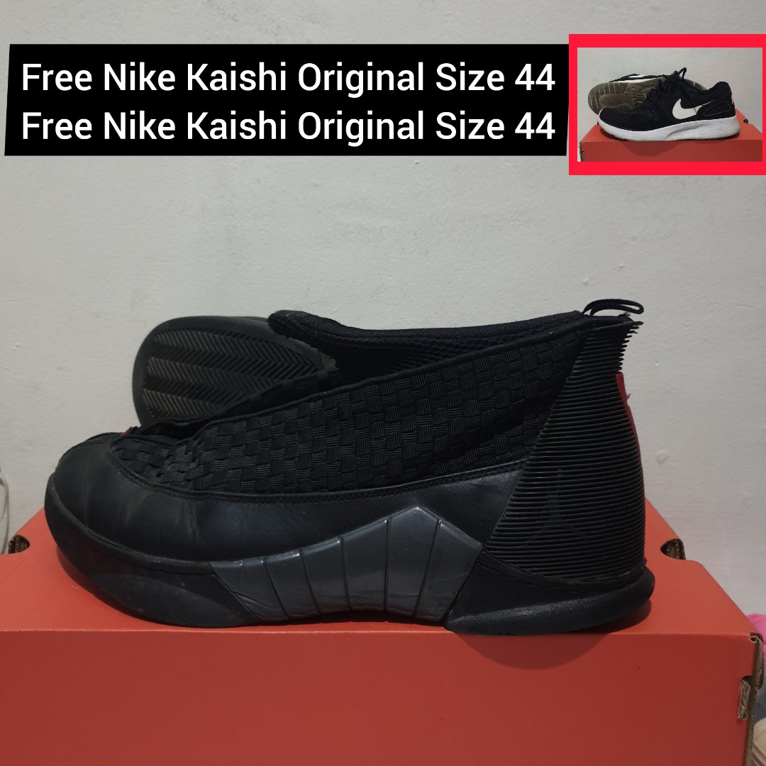 Air Jordan 15/XV Retro Bred Original (RARE ITEM) Harga Beli 3,5 Juta ...