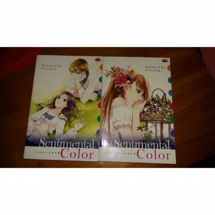 [1 set]Komik Korea Manhwa Sentimental Color 1-2 #maujajan, Buku & Alat ...