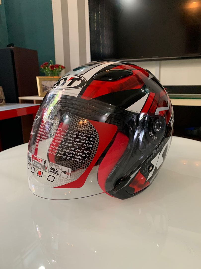 KYT Helmet - Hellcat DJ Maru, Motorcycles, Motorcycle Apparel on Carousell