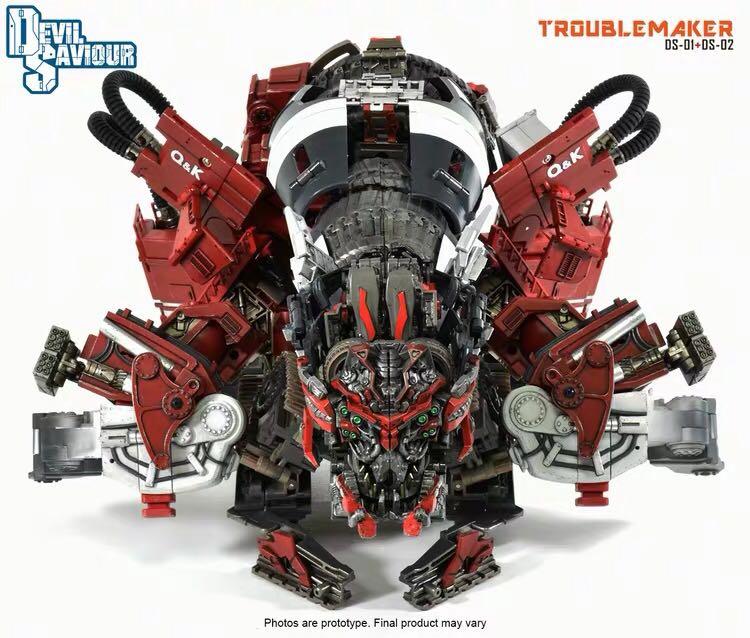 Transformers Devil Saviour - DS-02 DS02 Giant Axe , (aka Scavenger ie ...